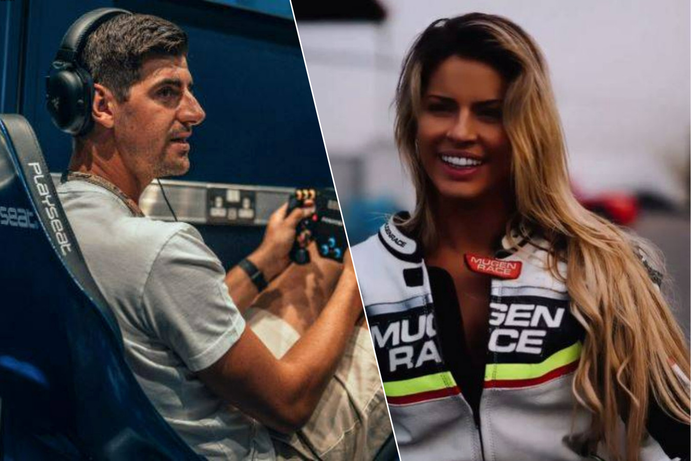 Thibaut Courtois neemt met zijn raceteam deel aan de Dakar 2024 en tekent Christine Giampaoli ...