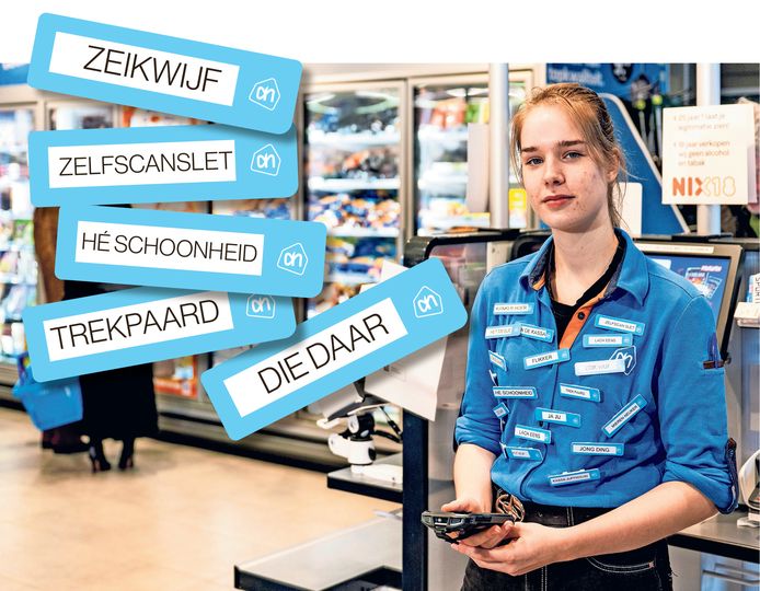 Veel steun voor actie AH-medewerker tegen schelden: ‘Komt niet door ...