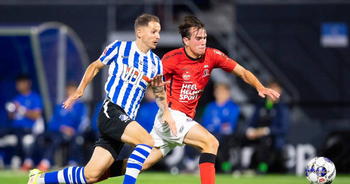 Vreugde bij Sleegers en FC Eindhoven, Helmond-captain Van der Meer ...