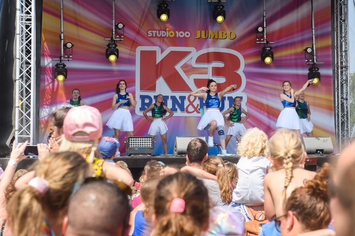 ‘Oya lélé, ik liep mee’: duizenden kinderen sporten én genieten van K3 ...