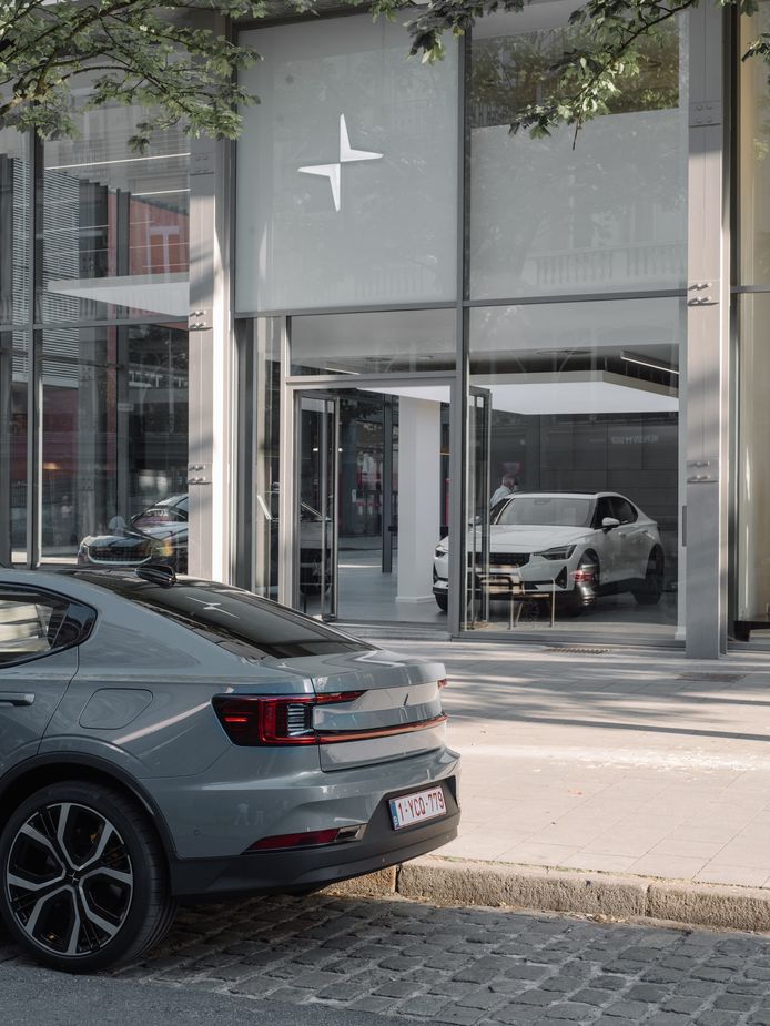 Tweede ‘Space’ van elektrische automerk Polestar landt in Antwerpen ...