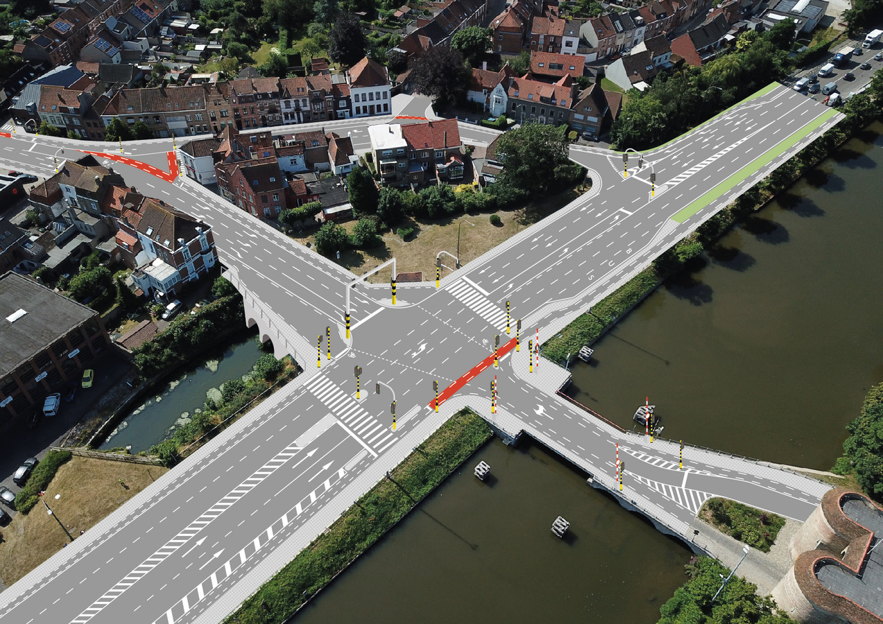 Eén van de zwartste verkeerspunten in Brugge wordt eindelijk aangepakt: “Werken starten wellicht ...