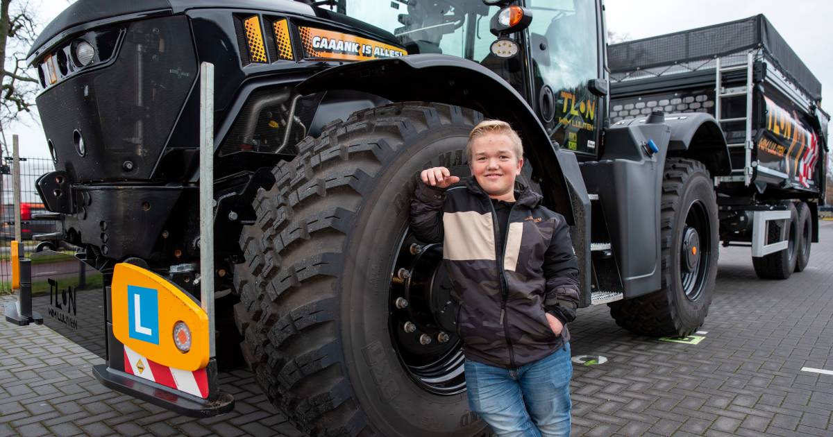 Waarschijnlijk nog nooit vertoond: Mathijs (16) haalt zijn ...