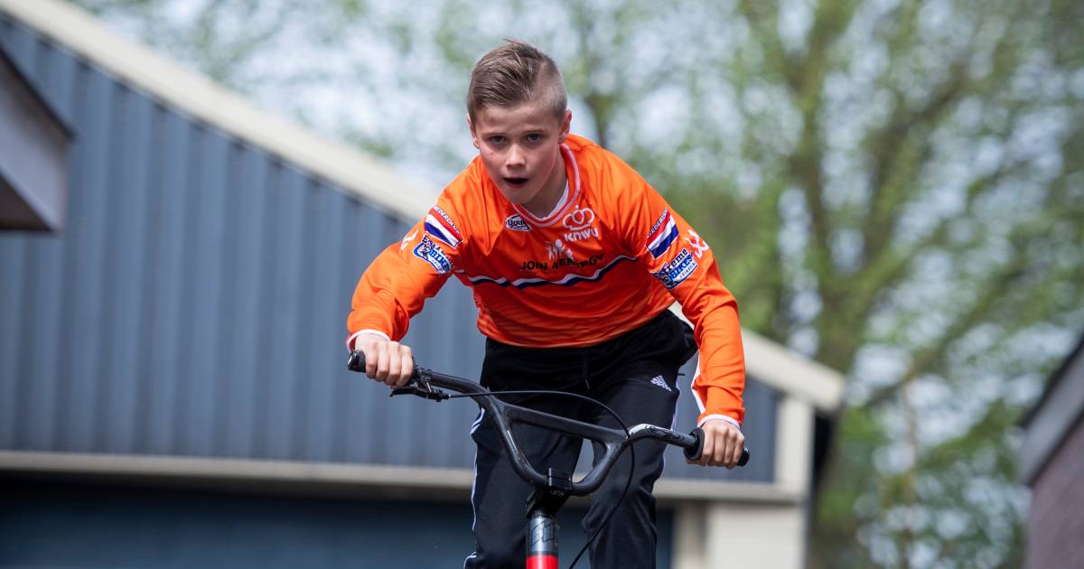 Deon (9) uit Rijssen is één van de grootste BMX-talenten ter wereld ...