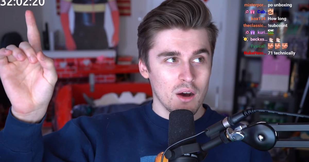 Deze streamer is al meer dan 150 uur achter elkaar live | Esports | AD.nl
