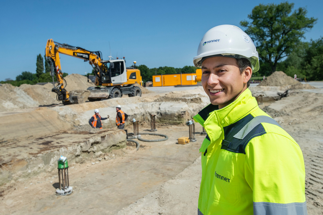 Hoogspanningskabels Haagse Beemden liggen straks op een diepte van 25 ...