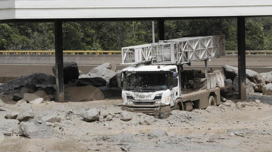 Aardverschuivingen in Colombia eisen zeker achttien doden | Foto | hln.be