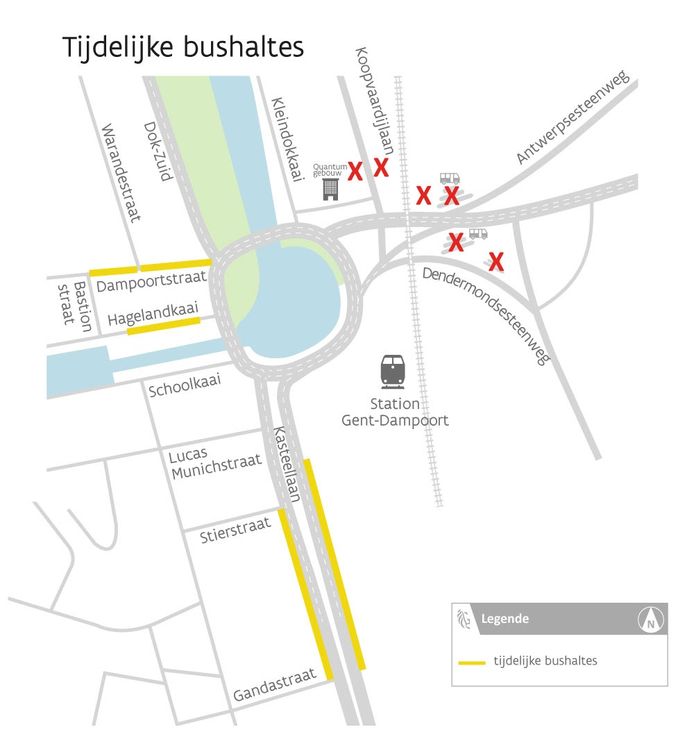 Meer hinder op komst aan Dampoort: “Kies voor de fiets of het openbaar ...