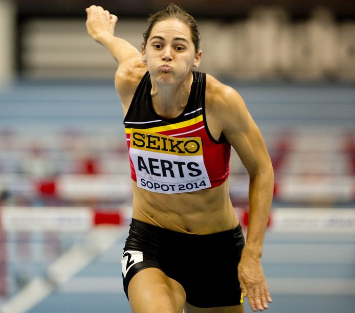 Eline Berings en Sara Aerts naar halve finale 60m horden | WK Atletiek ...
