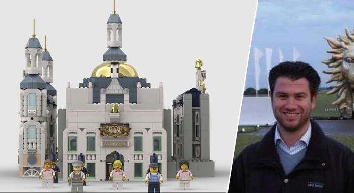 Bart (38) ontwerpt LEGO-versie van Centraal Station: “De koepel was het ...
