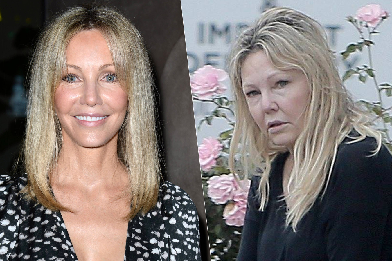 Ooit dé ster van ‘Melrose Place’, nu mompelt ze tegen zichzelf op de ...