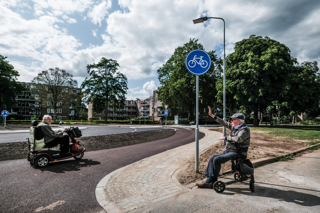 Zevenaarders blij met nieuwe megarotonde op de Vondellaan: ‘Dit kan ...
