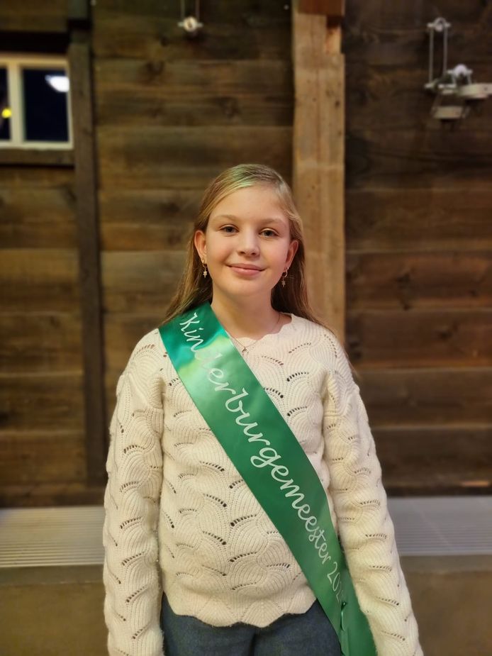 En de nieuwe kinderburgemeester van Borsele is... Bregje Boonman uit ...