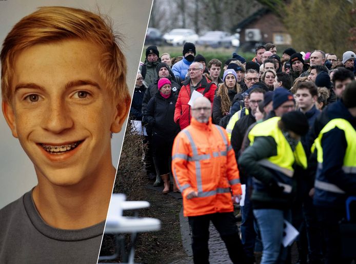 Jas van vermiste Yoran gevonden, meer dan twee duizend mensen bezig met ...