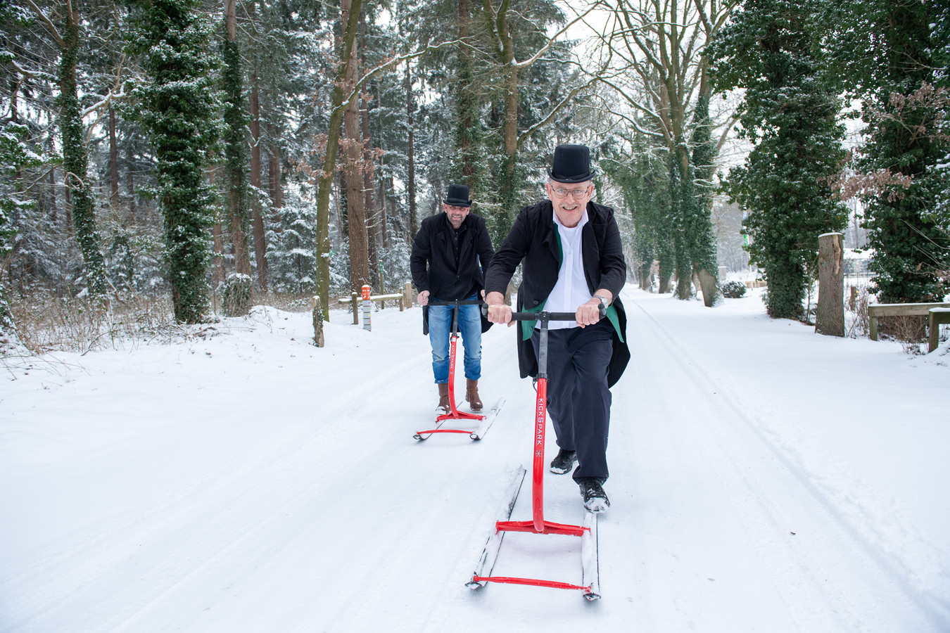 Na jaren weer stepsleeën in Dalfsen: ‘Je moet geduld hebben’ | Foto ...