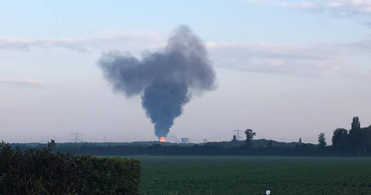 Shell Moerdijk fakkelt vanwege een fabrieksstoring | Moerdijk | bndestem.nl