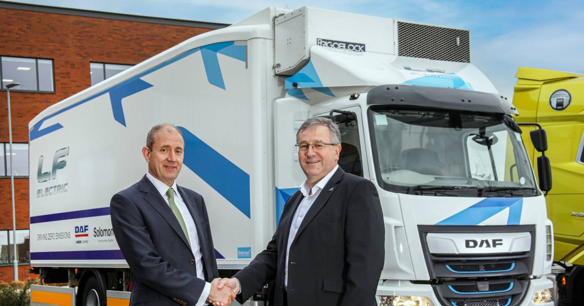 DAF scoort toporder in Engeland: 1500 trucks, waarvan 75 elektrische ...