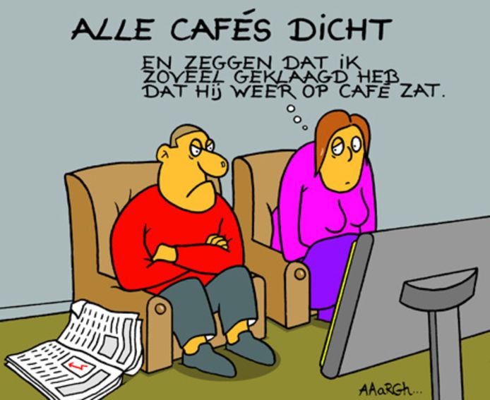 Deze cartoonist bracht de coronacrisis in beeld: van toen we het nog ...