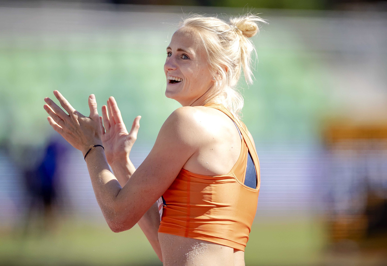 Anouk Vetter kent sensationele tweede dag en grijpt leiding in meerkamp ...