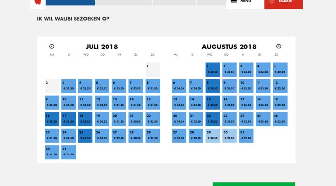 Walibi gaat met wisselende prijzen werken | Dronten | destentor.nl