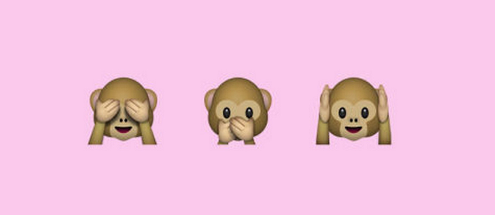 De aap-emoji zorgt voor verwarring op het internet | Foto | hln.be