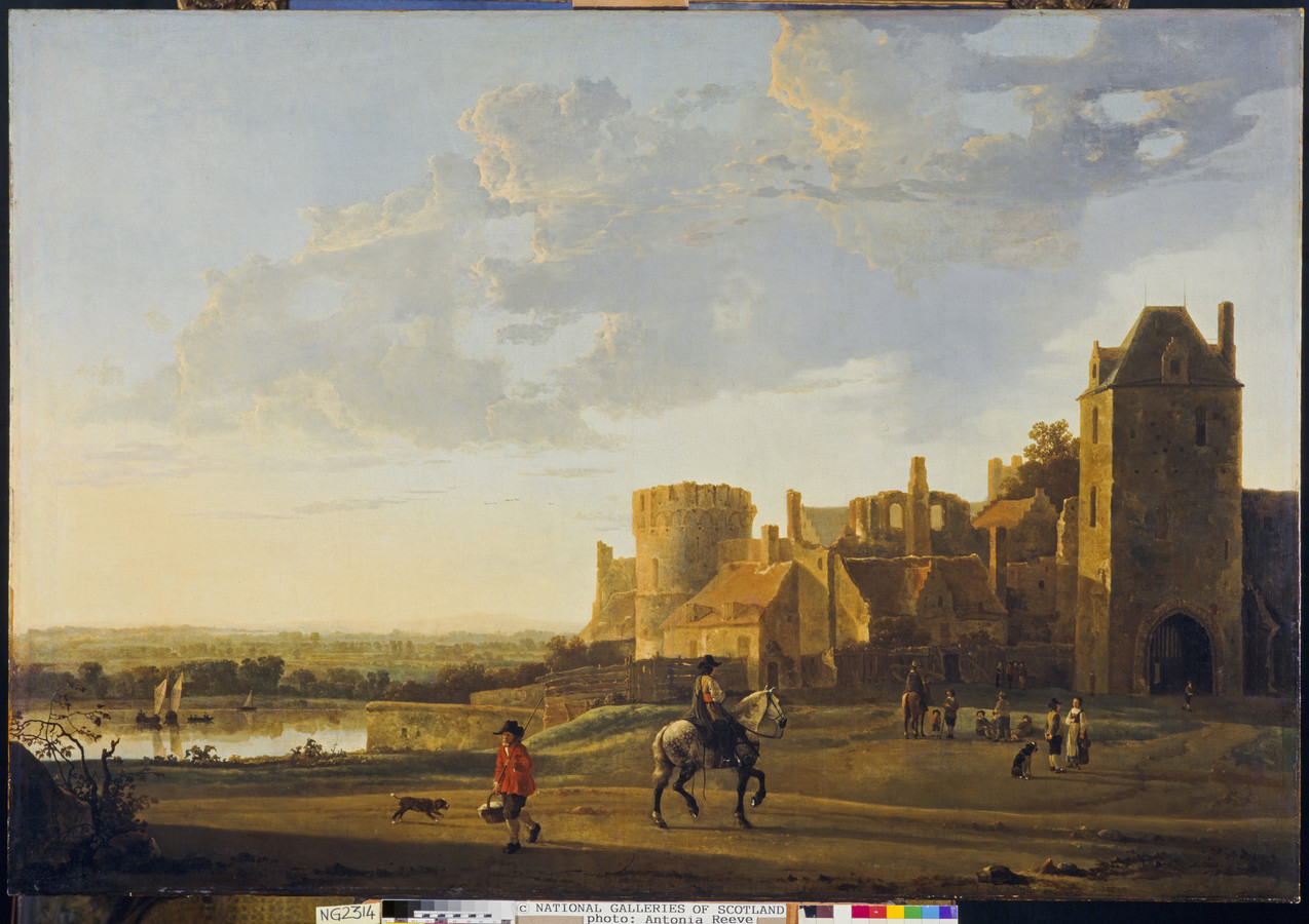 ‘Mooiste schilderij ooit van het Valkhof’ is eeuwen later weer te zien ...