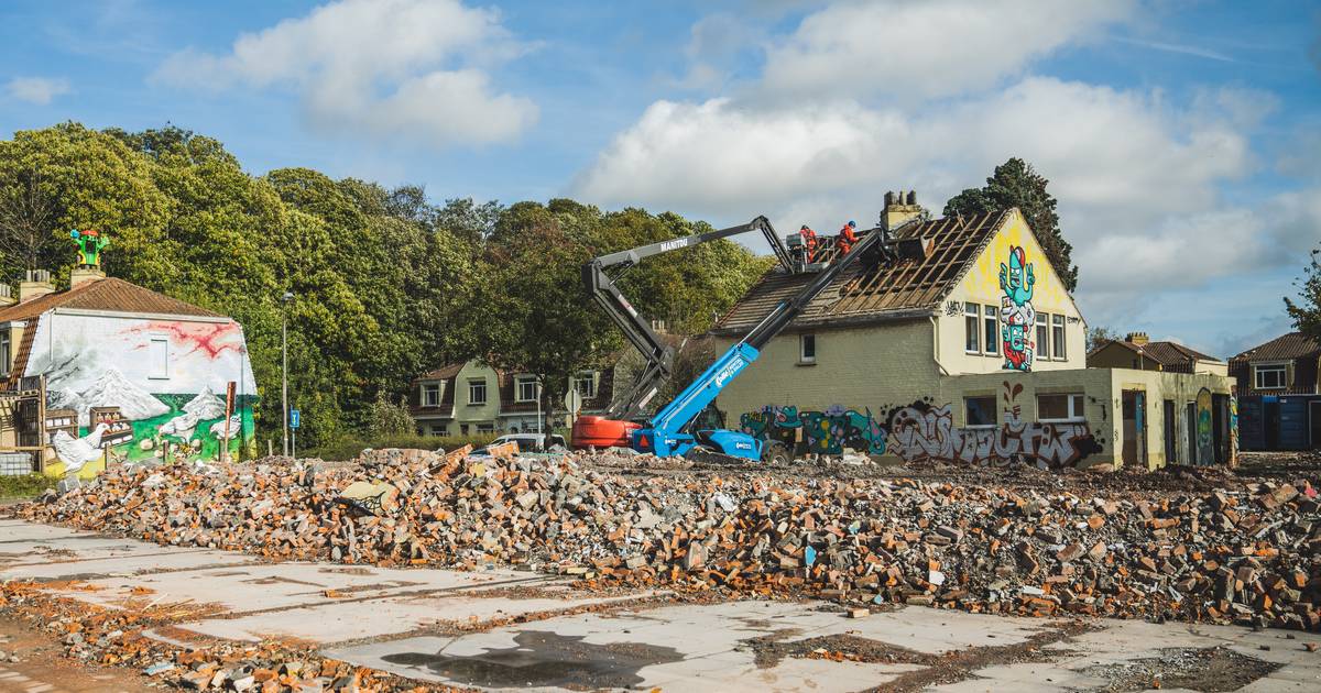 IN BEELD. Eerste straat volledig verdwenen: sloopwerken in ...