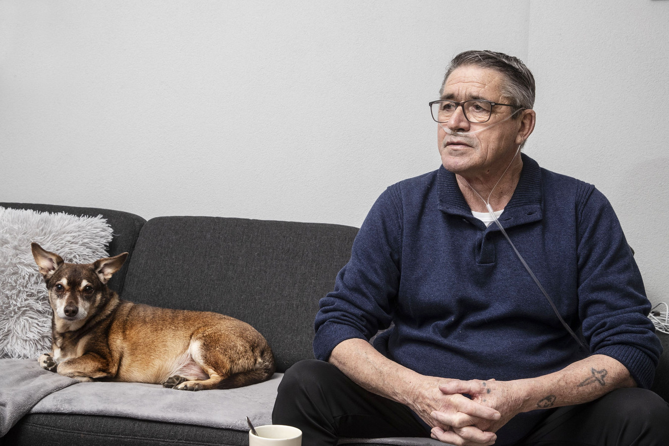 NEC-icoon Frans Janssen (65) lijdt aan COPD: ‘Een balletje trappen en ...