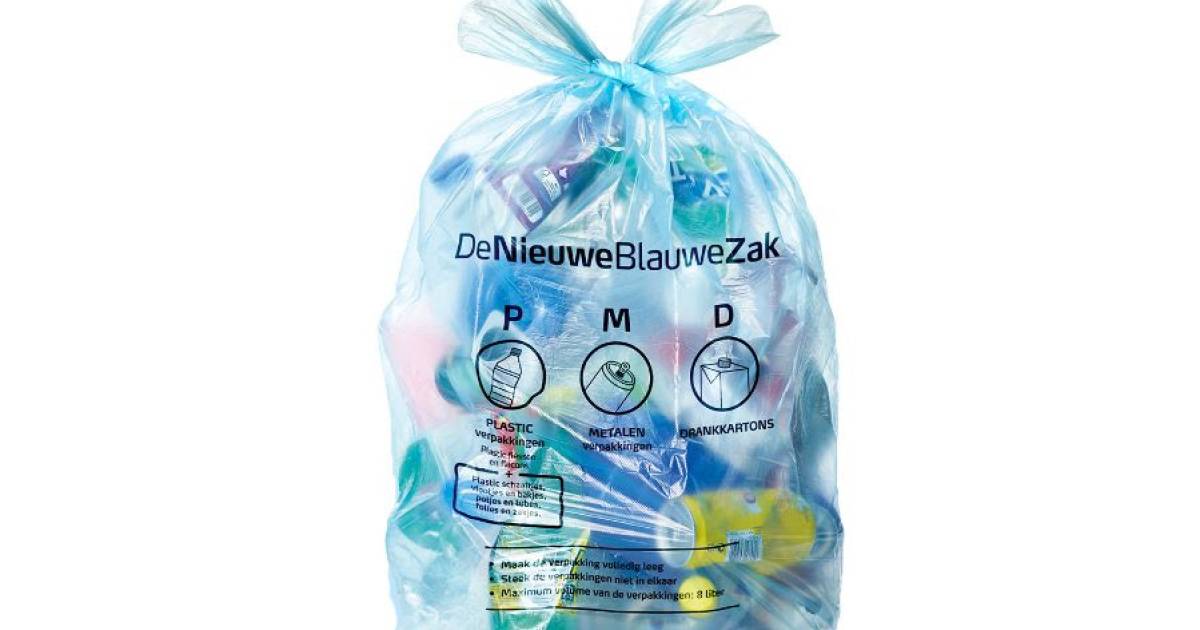 Al één vijfde meer pmd ingezameld in Brugge dankzij nieuwe blauwe zak ...