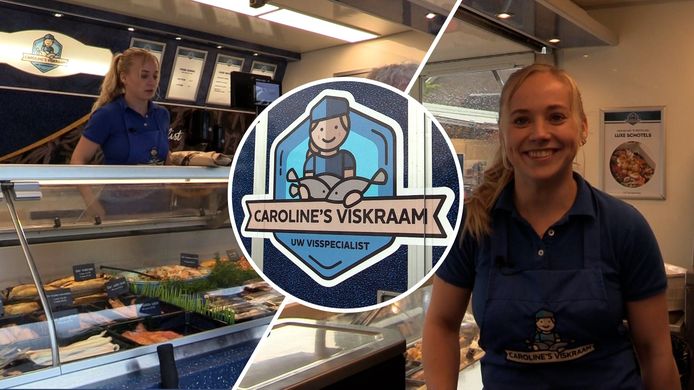 Caroline (20) rijdt Nederland door met haar eigen viskraam: 'Het is ...