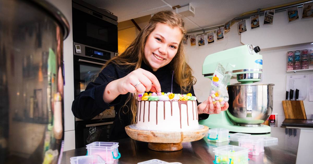 Patissier Julia (21) werkt vanuit haar ouders keuken aan haar talent ...