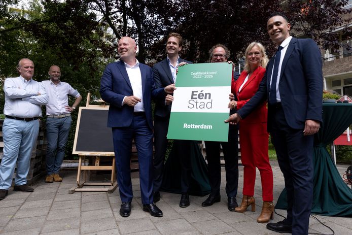 Nieuwe coalitie over de plannen: ‘Hier herkent elke Rotterdammer zich ...