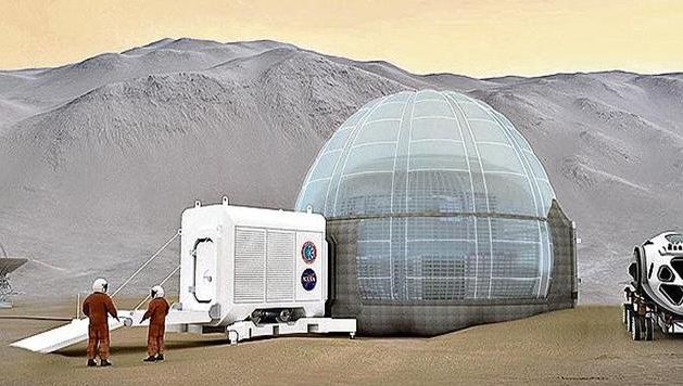 Voici l'igloo qui tiendra l'homme au chaud sur Mars | Sciences | 7sur7.be