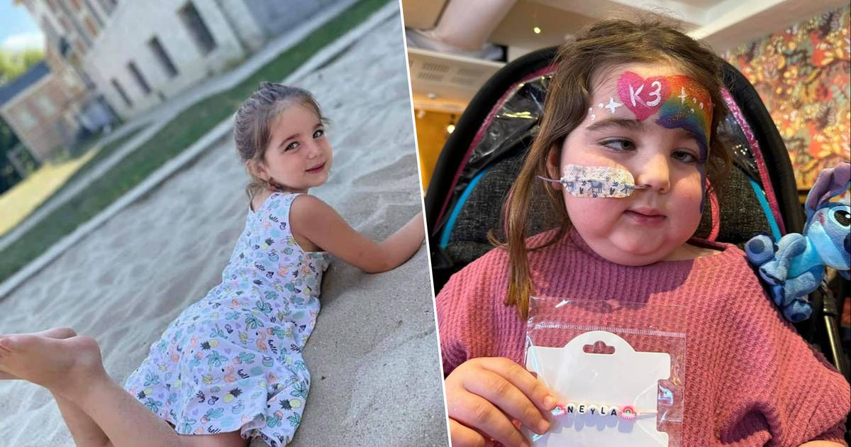 “Ze zou zo graag haar zesde verjaardag nog vieren”: Prinses Neyla met ...