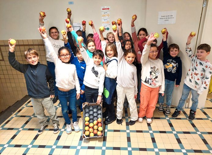 Twintig weken gratis fruit en groenten voor de basis- en kleuterscholen ...