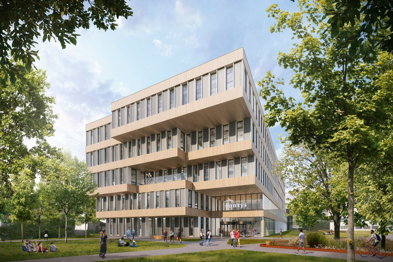 Fontys wil gebouw R1 op campus in Eindhoven in 2020 slopen voor ...