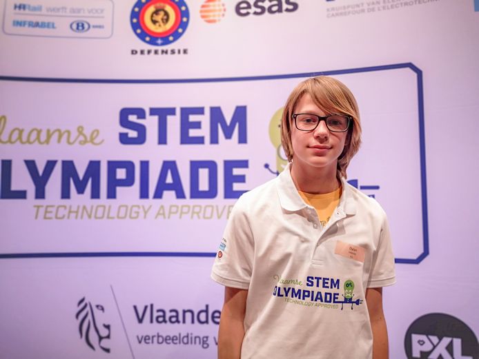 Dylan beste van 25.000 kandidaten in Vlaamse STEM-Olympiade: “Misschien ...