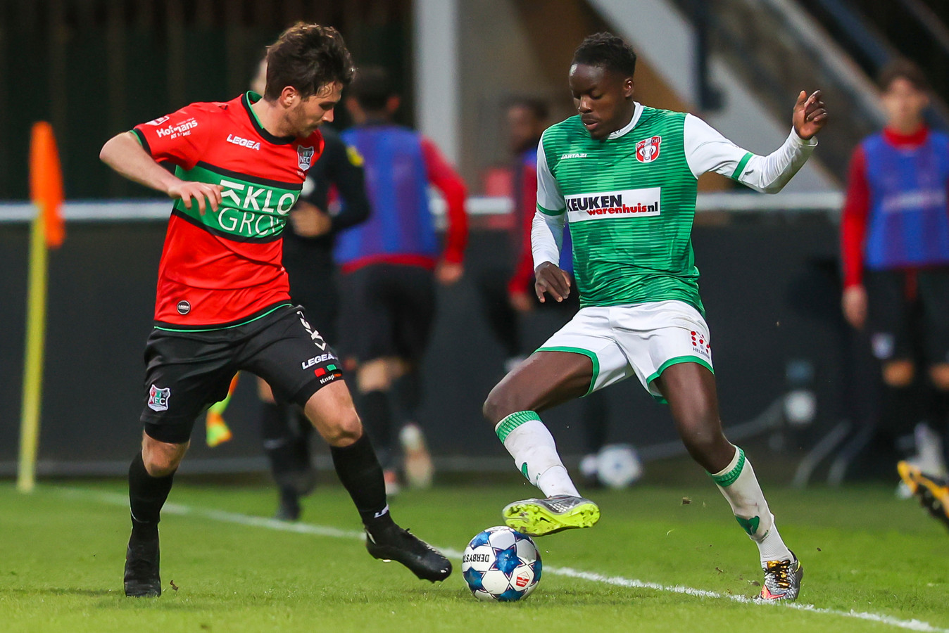 FC Dordrecht beëindigt seizoen in stijl: 2-1 nederlaag tegen NEC in ...