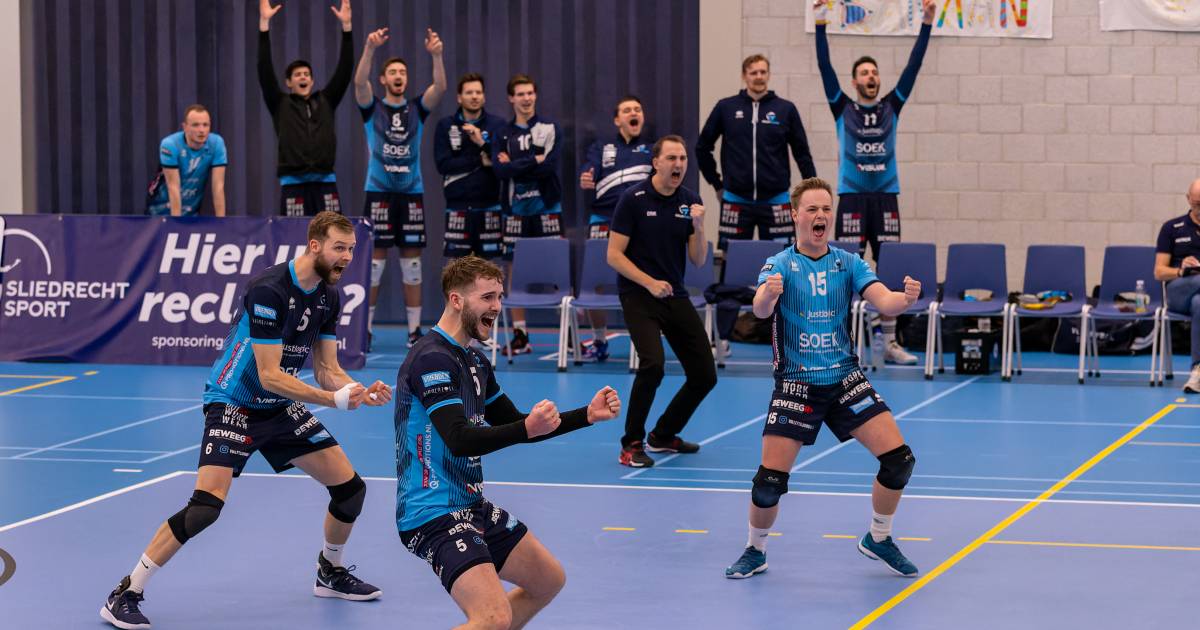 Volley Tilburg slaat slag in titelstrijd door concurrent Sliedrecht 2 ...