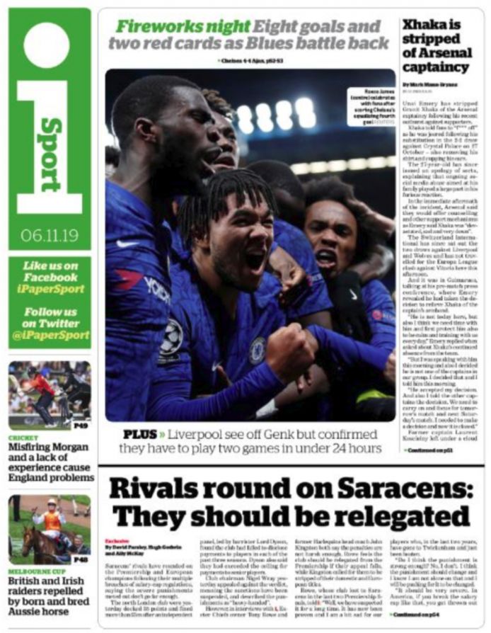 Engelse kranten: ‘Vuurwerk’, ‘thriller’ en ‘episch’ | Europees Voetbal ...