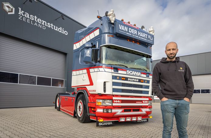 Hij is geen vrachtwagenchauffeur en heeft ook geen transportbedrijf ...