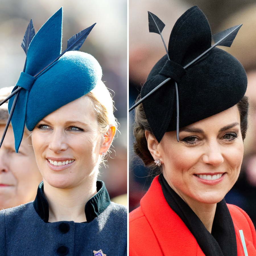 Waarom had Catherine een diamanten prei op haar jas gespeld? | Foto | AD.nl