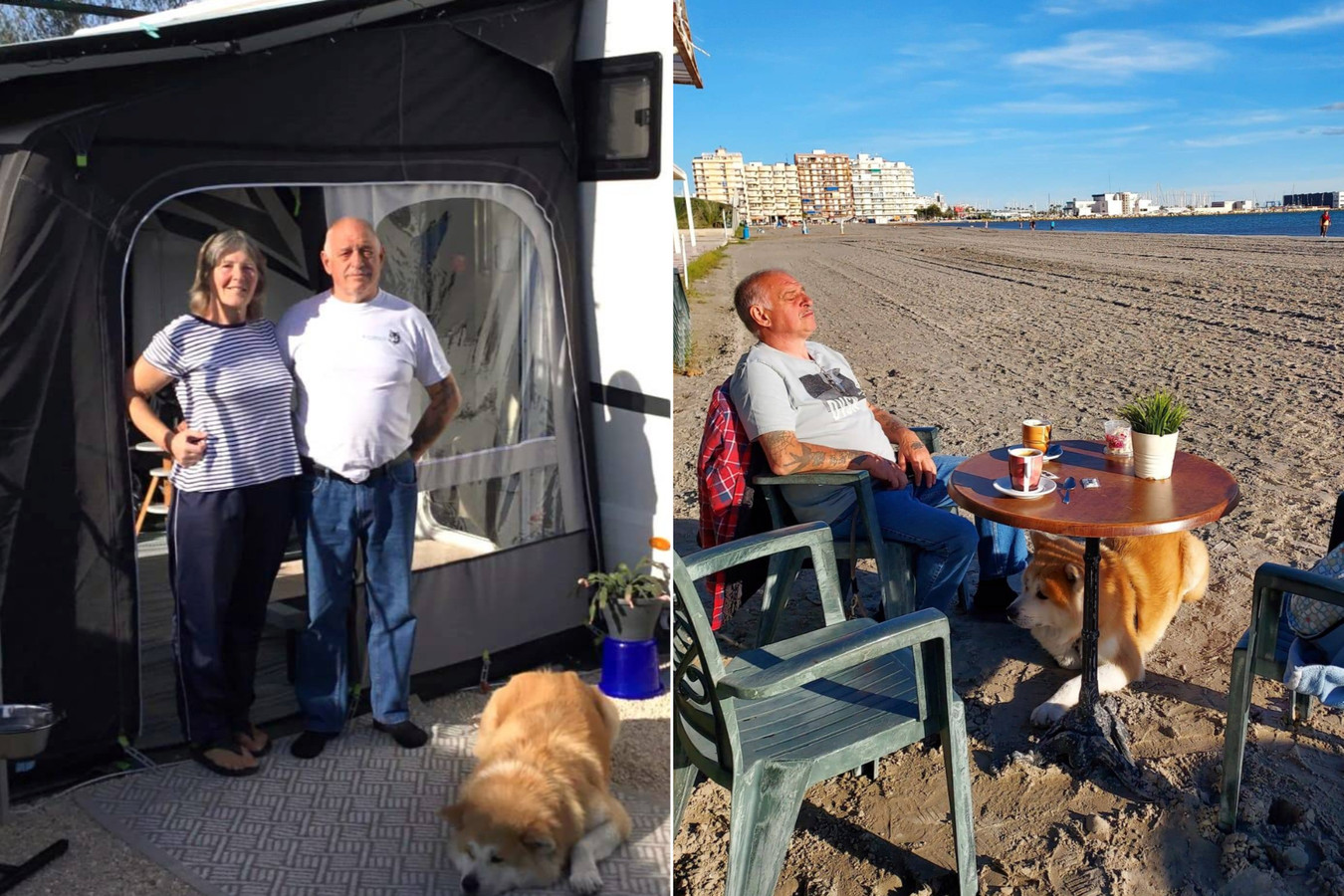 Maria en Herman leven ’s winters goedkoop op een Spaanse camping: “Waar ... Maria en Herman leven ’s winters goedkoop op een Spaanse camping: “Waar ...