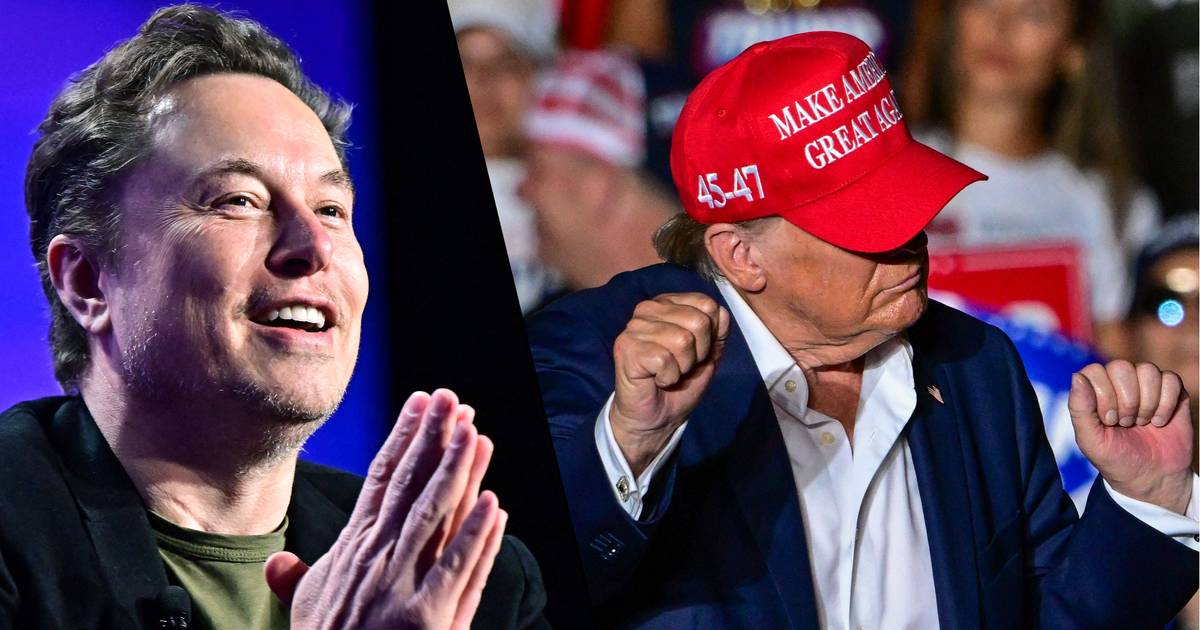 Elon Musk veut donner 45 millions de dollars par mois pour soutenir Trump | Monde | 7sur7.be