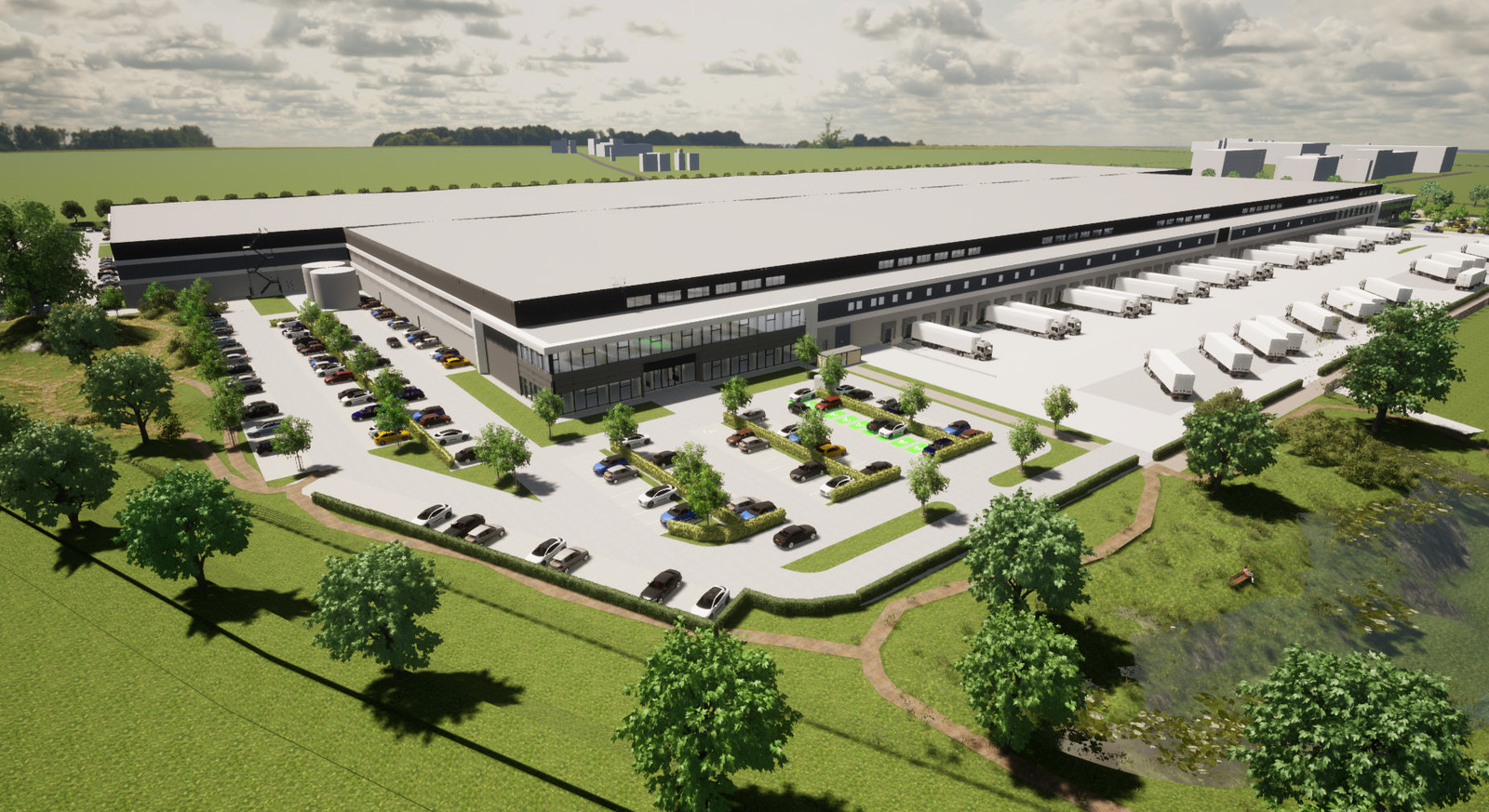 Grote distributiecentra verrijzen in Hulst: tussen de 500 en 3000 ...