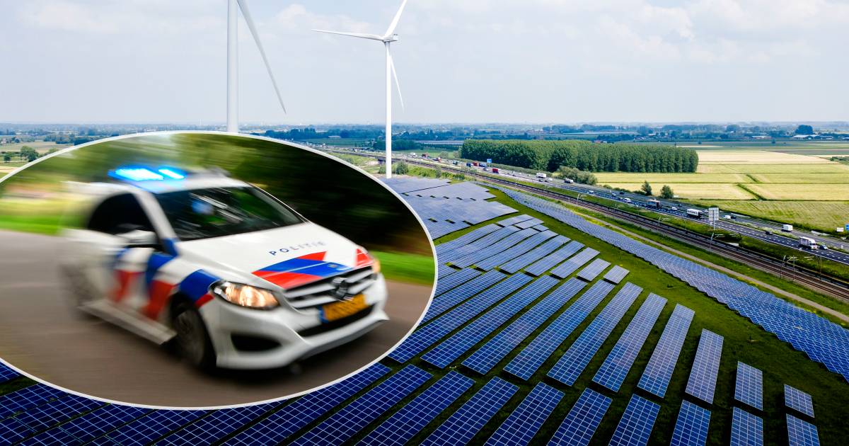 Zonneparken in trek bij dieven, hele panelen verdwijnen langs A15 ...