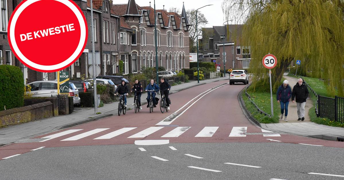 Fietser wordt de baas op straat, auto mag niet harder dan 30 km/u: is ...