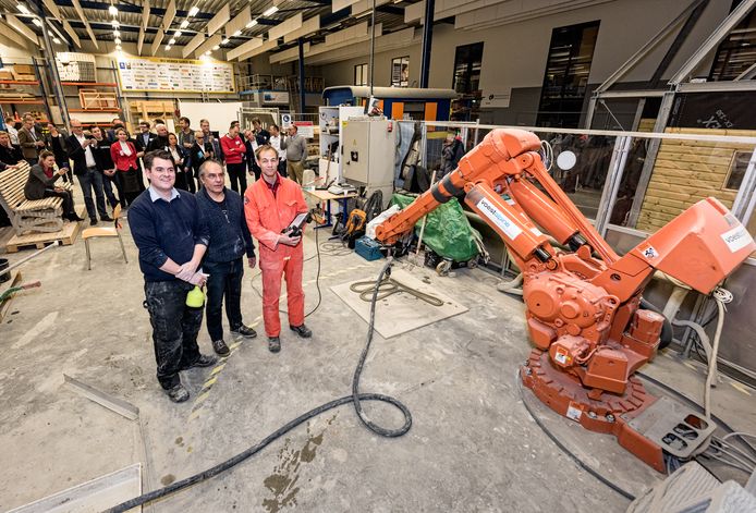 Betonprinter is snel en bespaart veel afval | Amersfoort | AD.nl