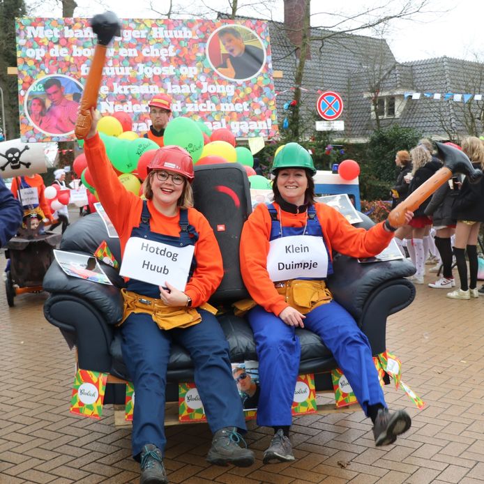 Beestenboel bij optocht in Saasveld, met dit jaar meer deelnemers dan ...