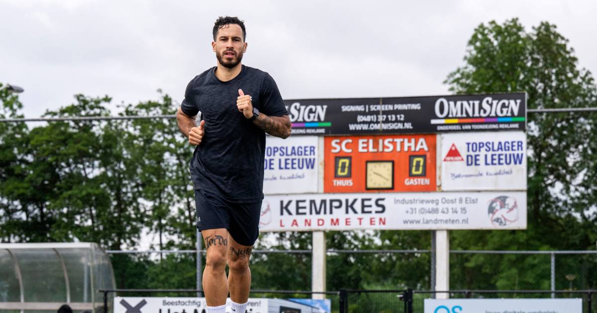 Jordy Tutuarima houdt conditie op peil bij eerste club Elistha ...